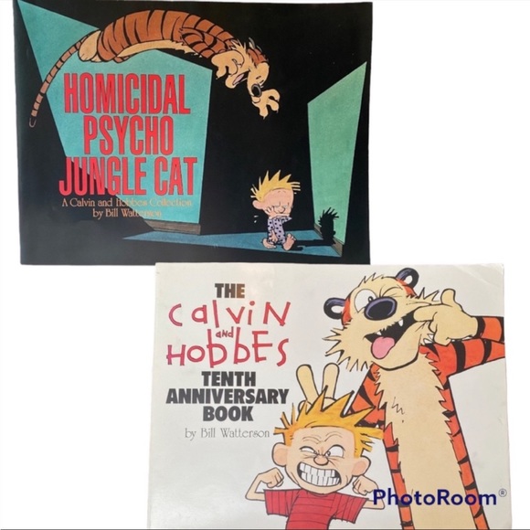 BILL WATTERSON | Accents | Homicidal Psycho Jungle Catand The Calvin ...